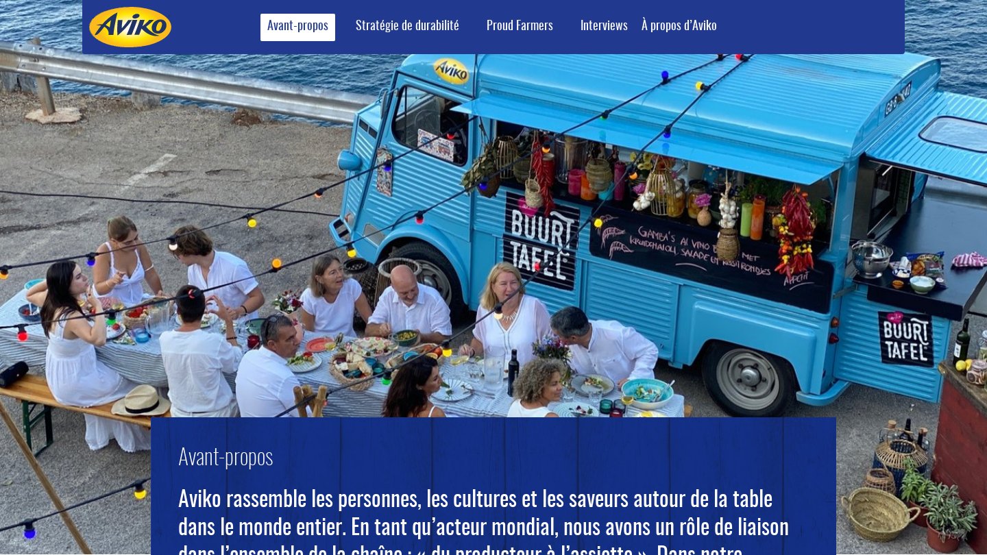 Avant-propos - Rapport de durabilité 2022